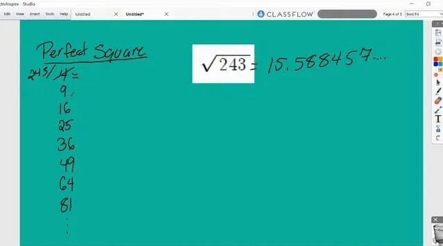 Square root of 243 (exact answer) - Смотреть онлайн в поиске Яндекса по ...