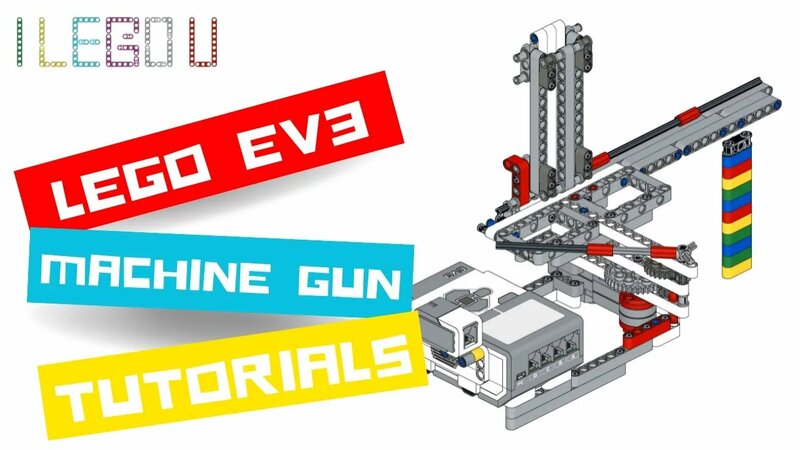 LEGO EV3 Building Instructions - Machine GUN Tutorials - [design by I ...