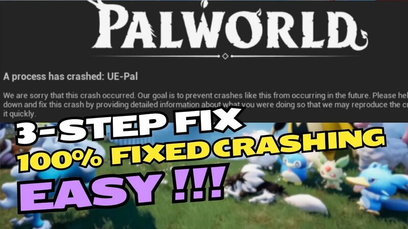Palworld Crashing Fixed [HOW TO FIX UE-Pal Error] - Смотреть онлайн в ...