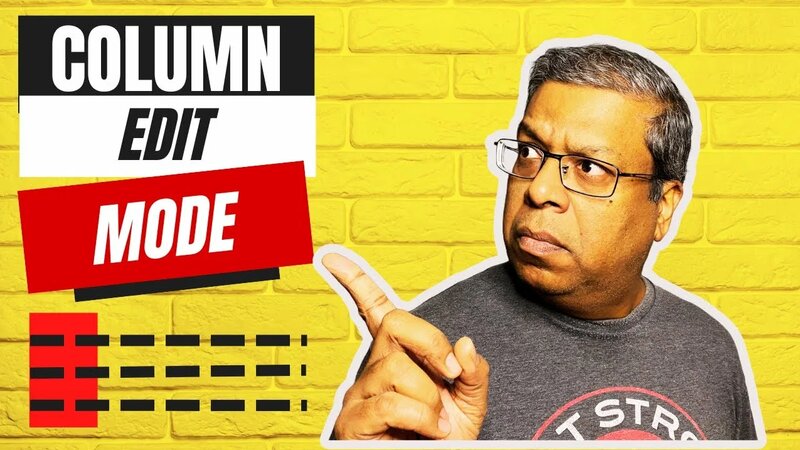 Notepad++ Column EDIT MODE: Edit Multiple Lines At The Same Time In ...