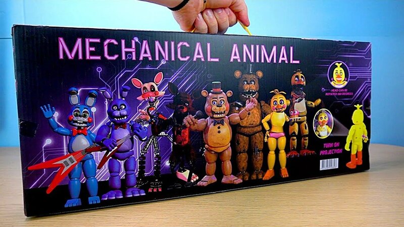 Огромный набор фнаф аниматроники с функцией fnaf - Смотреть онлайн в ...