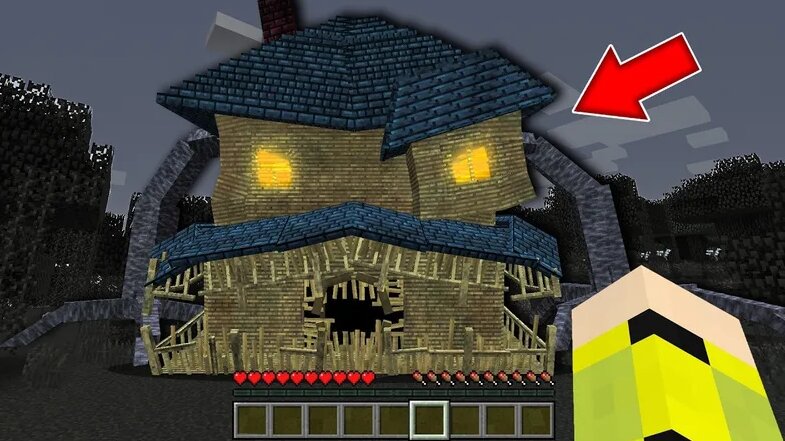 Я Призвал ДОМ Монстр В Своем МИРЕ В Майнкрафт ! КАК Призвать Monster ...