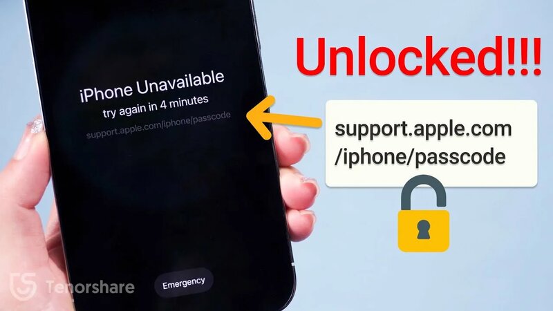 How to Unlock iPhone support.apple.com/iphone/passcode Screen If Forgot ...