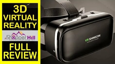 VR Glasses 3D Virtual Reality Eye Lens With Earphone - Virtual Reality ...