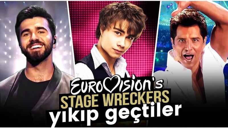 Male Singers Who Wrecked The Stage - Eurovision Top 10 - (HD video with ...