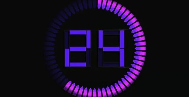 Countdown Timer 60 sec ( v 278 ) Circle Timer with Sound Effects HD 4k ...