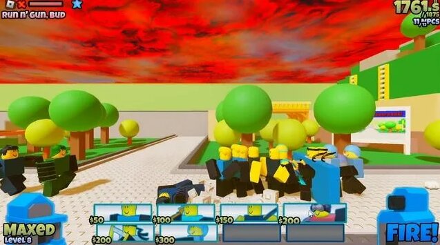 The Battle Bricks Chapter 1: Run N' Gun, Bud (1 Star Normal) - Смотреть ...