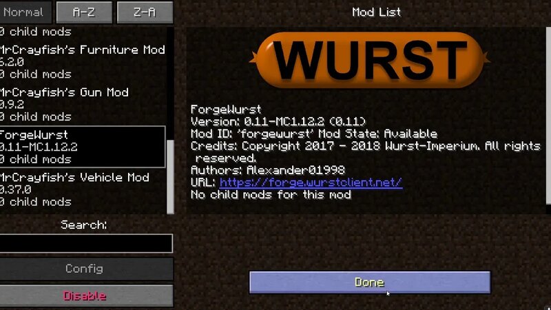 How To Install Wurst In Minecraft 1.12.2 With Forge! - Yandex Video ...