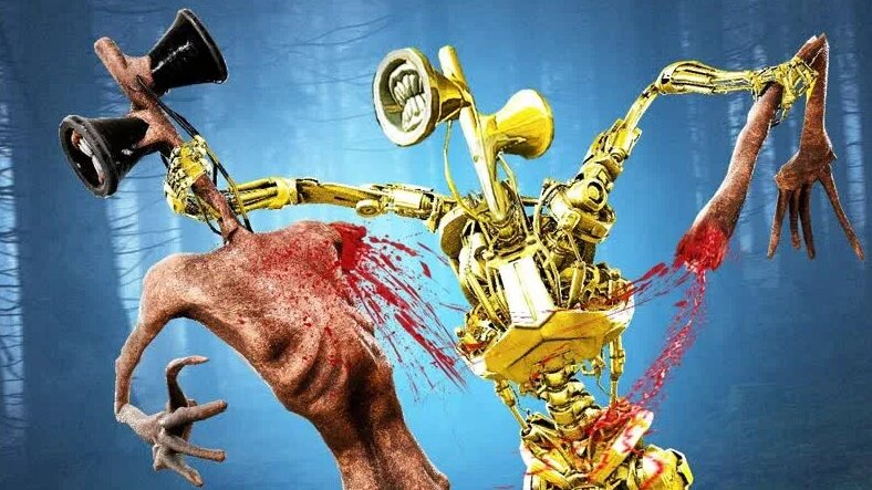 Золотой Сиреноголовый Против Сиреноголового! КТО Самый Сильный? Дикая ...