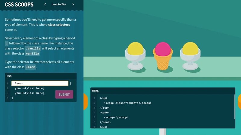 CSS Scoops: A game for learning CSS selectors | Trailer - Смотреть ...