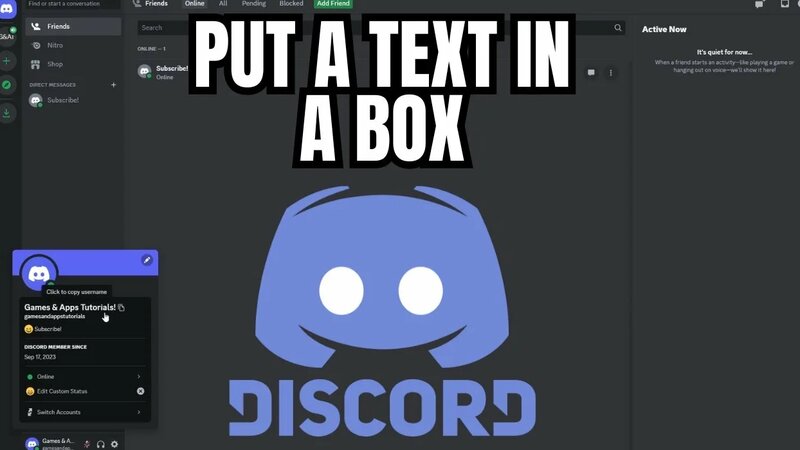 How to Put a Text in a Box on Discord? #discord - Смотреть онлайн в ...
