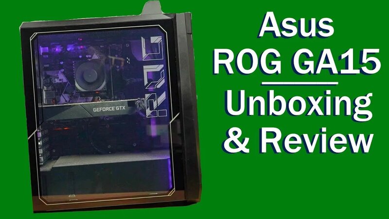 Asus ROG Strix GA15 Gaming PC Unboxing & Review