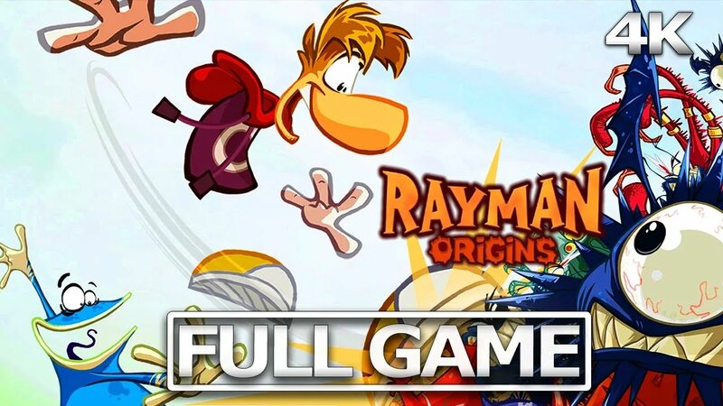 Rayman Origins Full Gameplay Walkthrough / No Commentary【FULL GAME】 4K ...