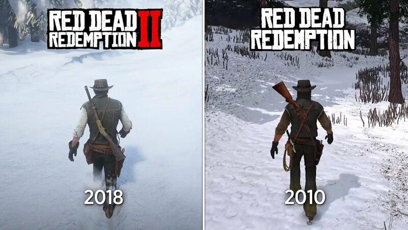 RDR 2 vs RDR 1 - Details Comparison (Part 2) - Yandex Video aramada ...
