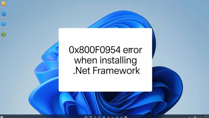 Fix 0x800f0954 Error When Installing .NET Framework in Windows 11/10 ...