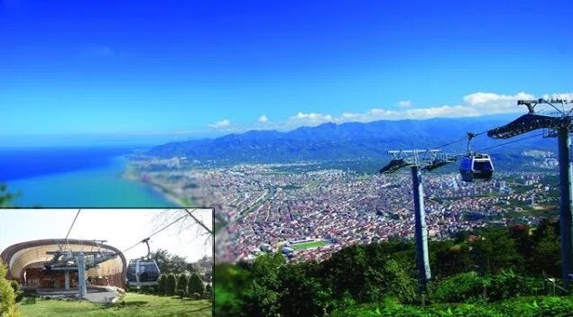 Ordu Boztepe Teleferiği - Ordu Kuşbakışı