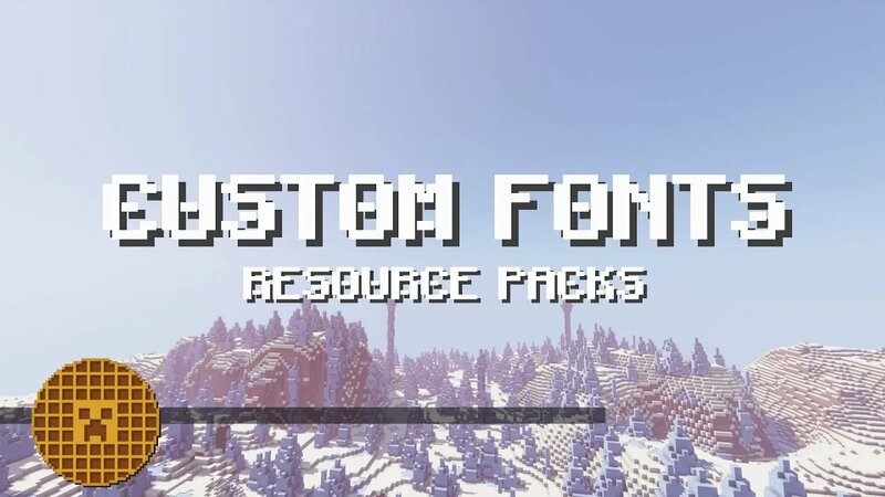 How To Customize Fonts In Minecraft Resource Packs! - Смотреть онлайн в ...