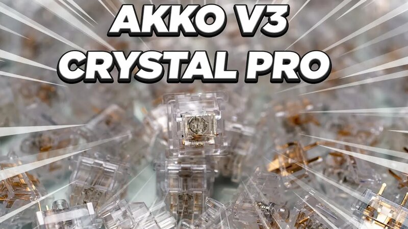 A Clear Winner! | Akko V3 Crystal Pro Switch Review - Смотреть онлайн в ...