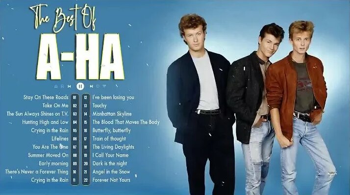 A-ha Greatest Hits Full Album The Very Best Of A-ha A-ha Best Song A-ha ...
