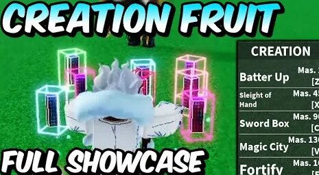 NEW Creation Fruit FULL Showcase! | Blox Fruits Creation Fruit Full ...