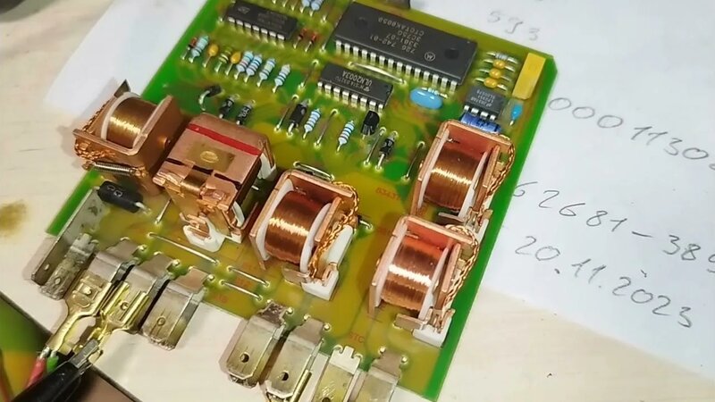 Переделка блока управления Webasto SG 1553/24 для управления горелкой ...