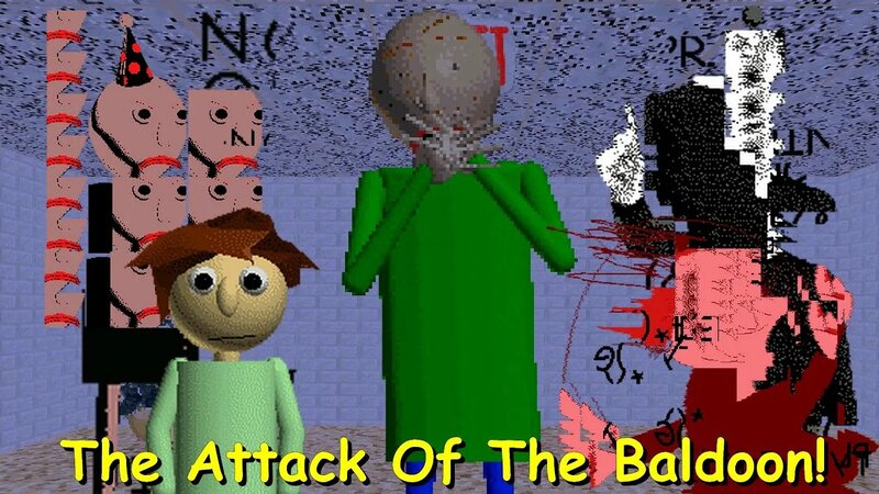 The Attack Of The Baldloon! - Baldi's Basics Mod - Yandex Video aramada ...