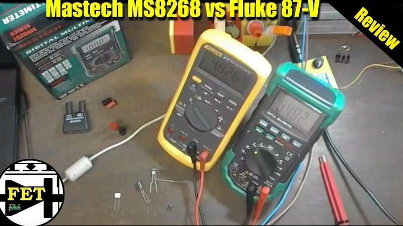Mastech Ms8268 vs Fluke 87V (review and test) - Yandex Video aramada ...