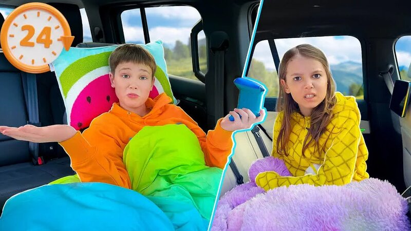 [Mister Max] 24 часа в папиной машине (1440p) — Видео от YouTube Kids ...