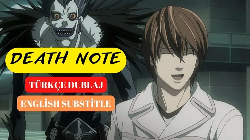 Death NOTE (Mükemmel seslendirme - Türkçe Dublaj ) | Türkiyede İLK ...