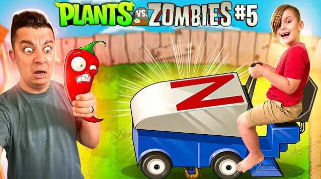 We Unlocked a Zamboni in Plants vs Zombies (Episode 5) - Смотреть ...