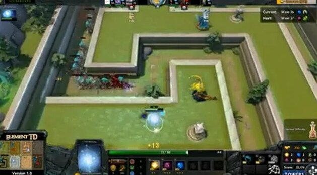 Element Tower Defense (Dota 2) - Как дойти до конца - Смотреть онлайн в ...
