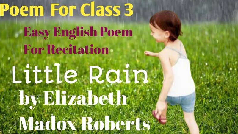 Little Rain//Easy English Poem For Recitation - Смотреть онлайн в ...