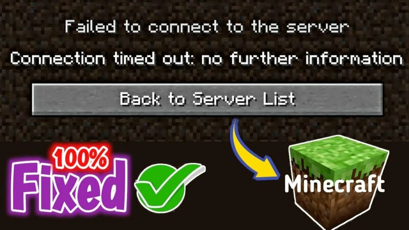 Fix Minecraft Connection Timed Out No Further Information - Смотреть ...