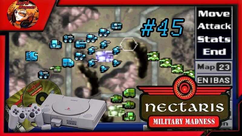 Nectaris Military Madness Прохождение на Ps1 Сложная новая кампания #45 ...
