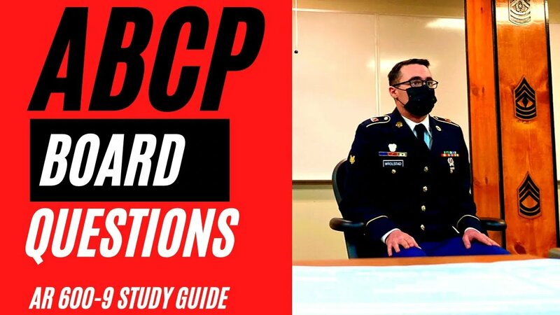 ABCP Questions to Prepare for the Army Promotion Board - Смотреть ...