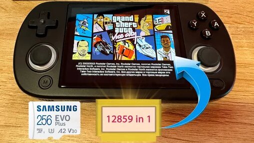 Коллекция игр для Anbernic RG 40XX H - 256гб на русском языке, в сборке ...
