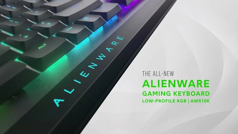 Alienware Low Profile RGB Mechanical Gaming Keyboard | Aw510 - Смотреть ...