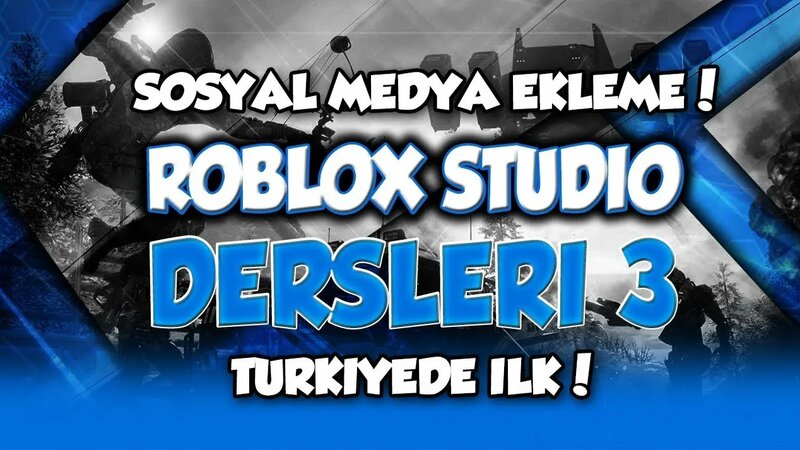 [Turkiyede İLK] Oyuna Sosyal Medya Linkleri Nasıl Eklenir? - Roblox ...