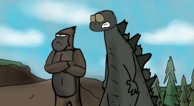 Godzilla vs Monkey Complete 1st Season：Episodes 1 17 на русском ...