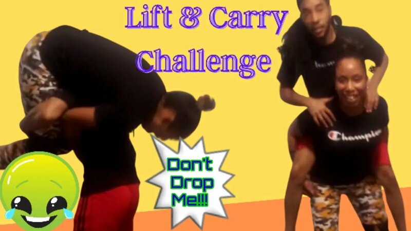 Lift & Carry Fitness Exercise|Funny Lift & Carry Challenge Couples ...