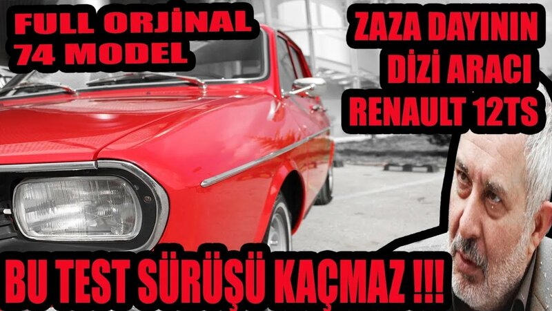 Renault 12 ts orjinal 1974 model (zaza dayinin arabasi) (pubg arabasi ...