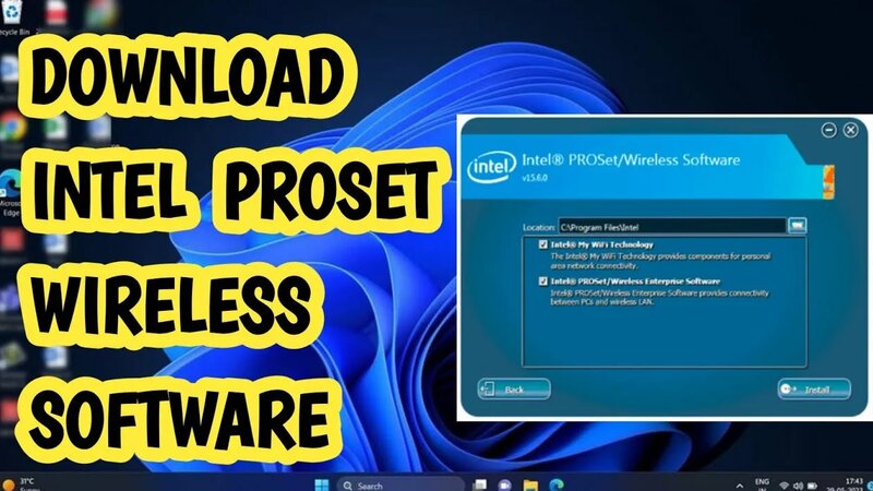 How to Download Intel PROset Wireless Software and WiFi Driver (EASY ...