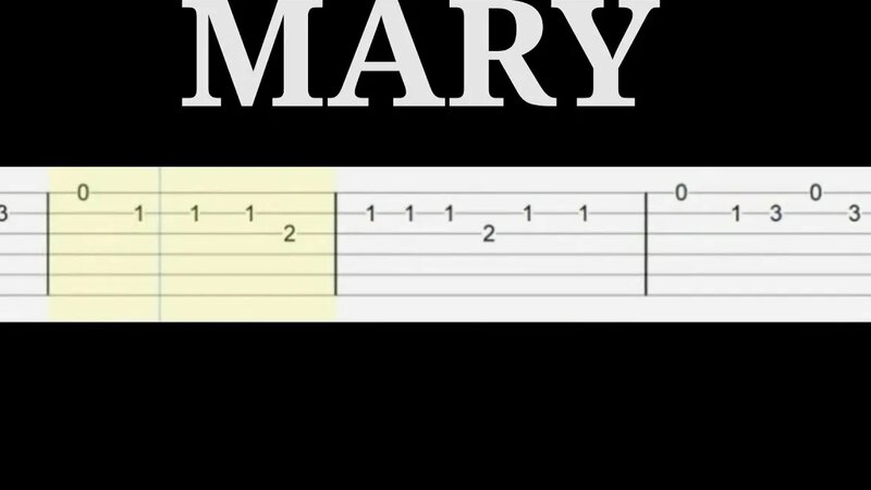Alex G - Mary (Easy Guitar Tabs Tutorial) - Смотреть онлайн в поиске ...