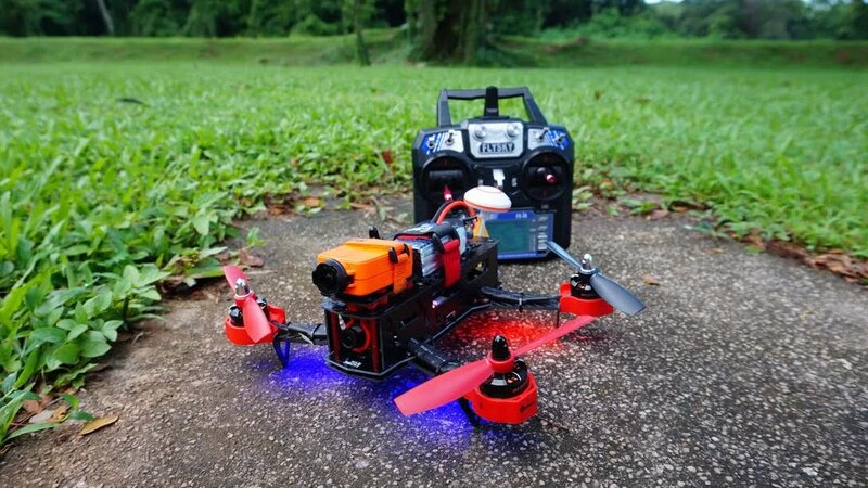 Eachine Falcon 250 FPV Quadcopter with FlySky i6 2 4G Remote Control 5 ...