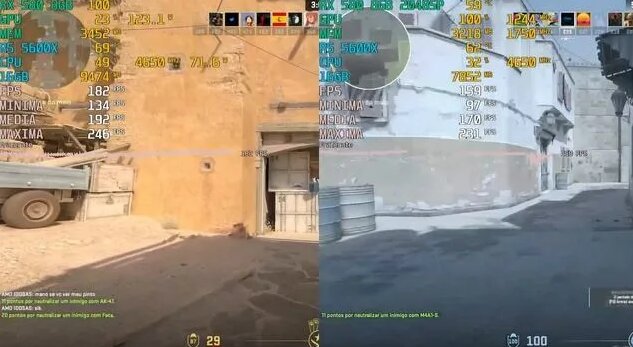 RX 580 8GB vs RX 580 8GB 2048sp - Counter Strike 2 : CS2 (Competitive ...