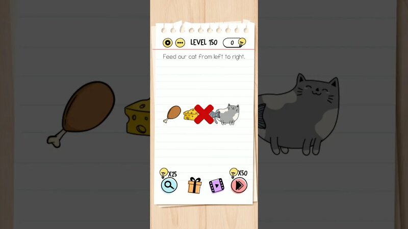 Brain Test Level 150 Walkthrough - Смотреть онлайн в поиске Яндекса по ...