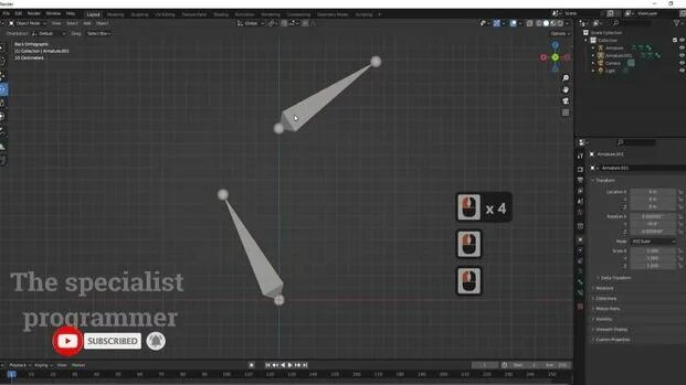 Blender Tutorial : How to connect the separated bones in blender ...