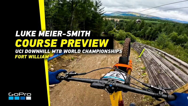 GoPro: Course Preview with Luke Meier-Smith in Fort William | 2023 UCI ...
