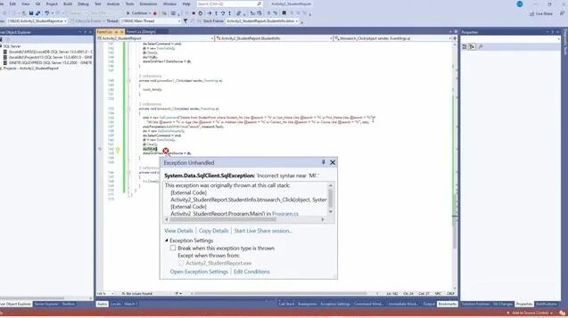 C# Visual Studio (ADD, Update, Delete, Search) IN Datagridview W/ (VIEW ...