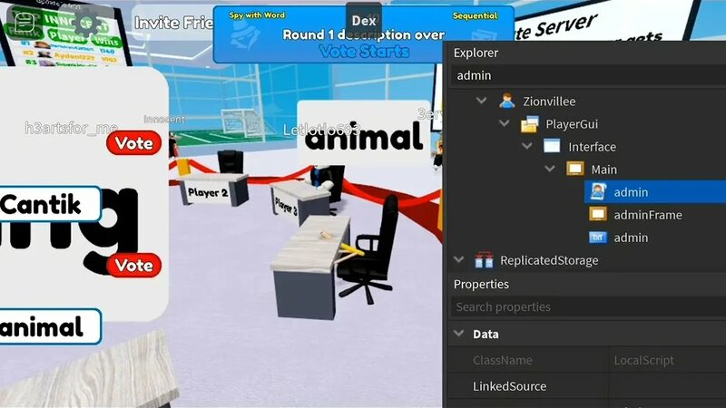How to Make your Own Script in Roblox Using Dex Explorer Easy tutorial ...